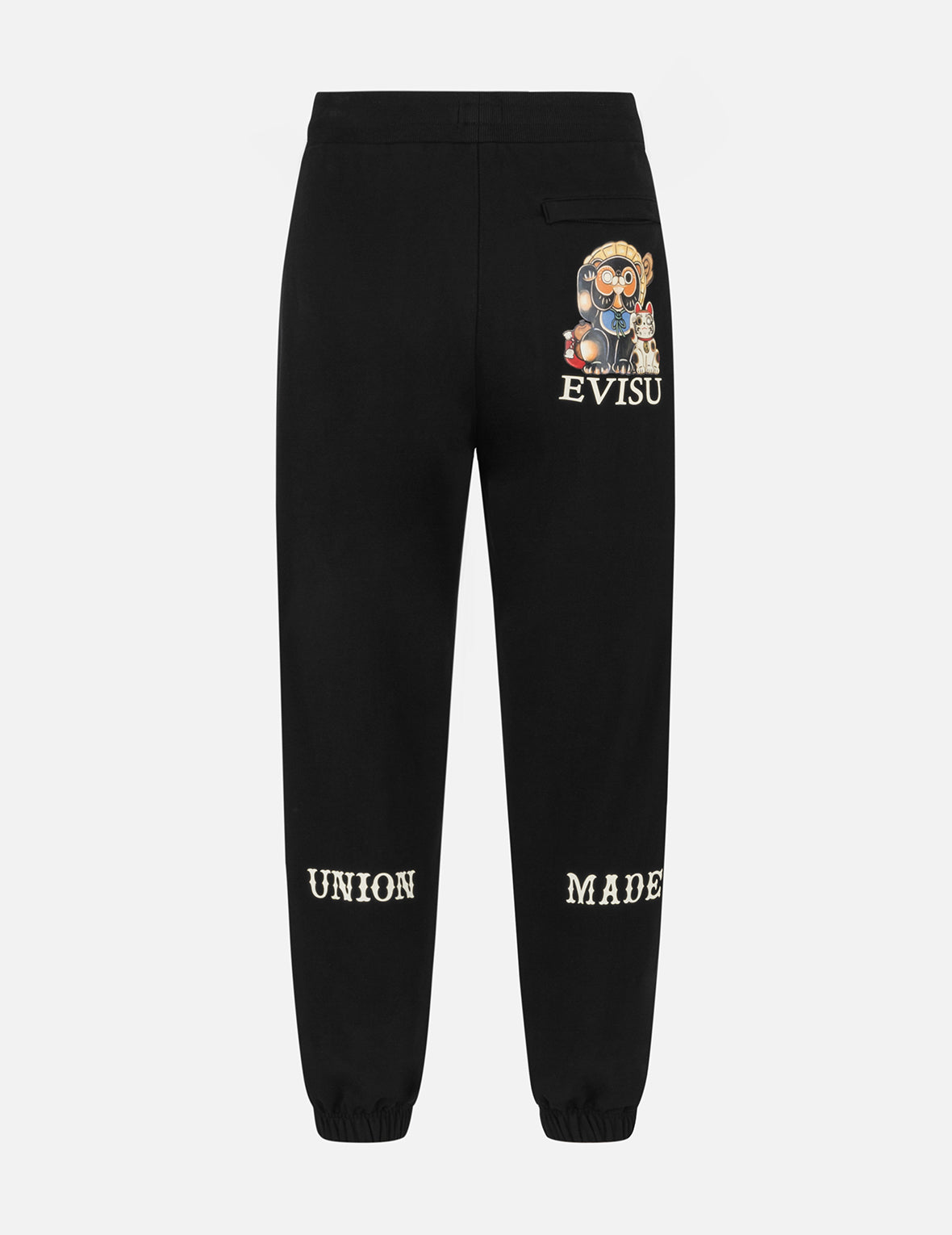 Tanuki Print Straight Fit Sweatpants – EVISU