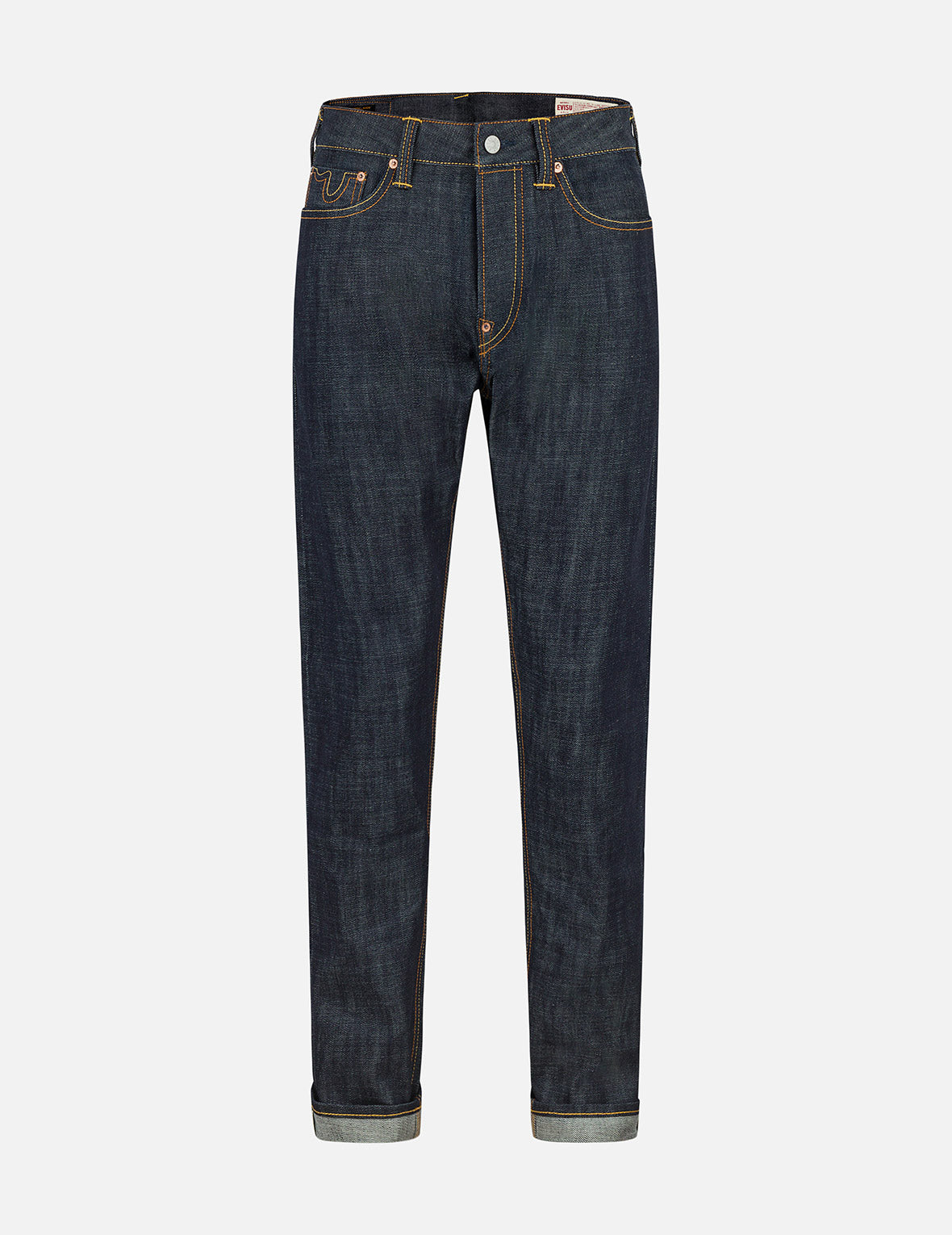 7 Pockets Design Carrot Fit Raw Jeans #2017 – EVISU