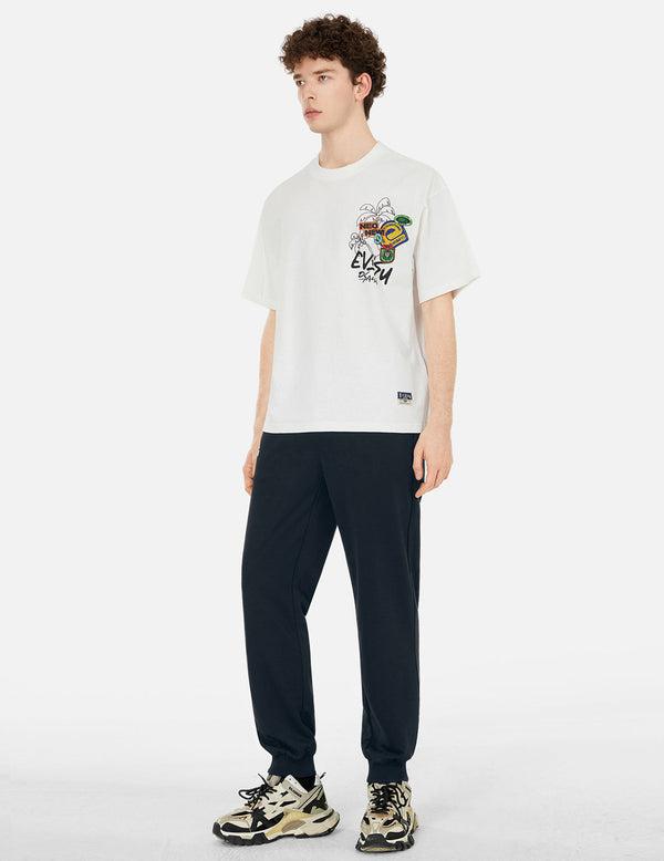 Poster Daicock Print Fashion Fit Sweatpants – EVISU